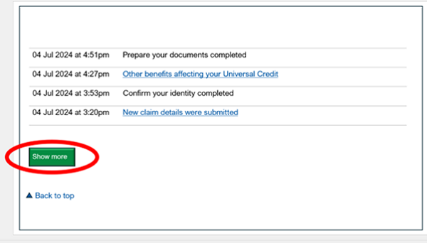 Getting claim information from your online universal credit account | CPAG